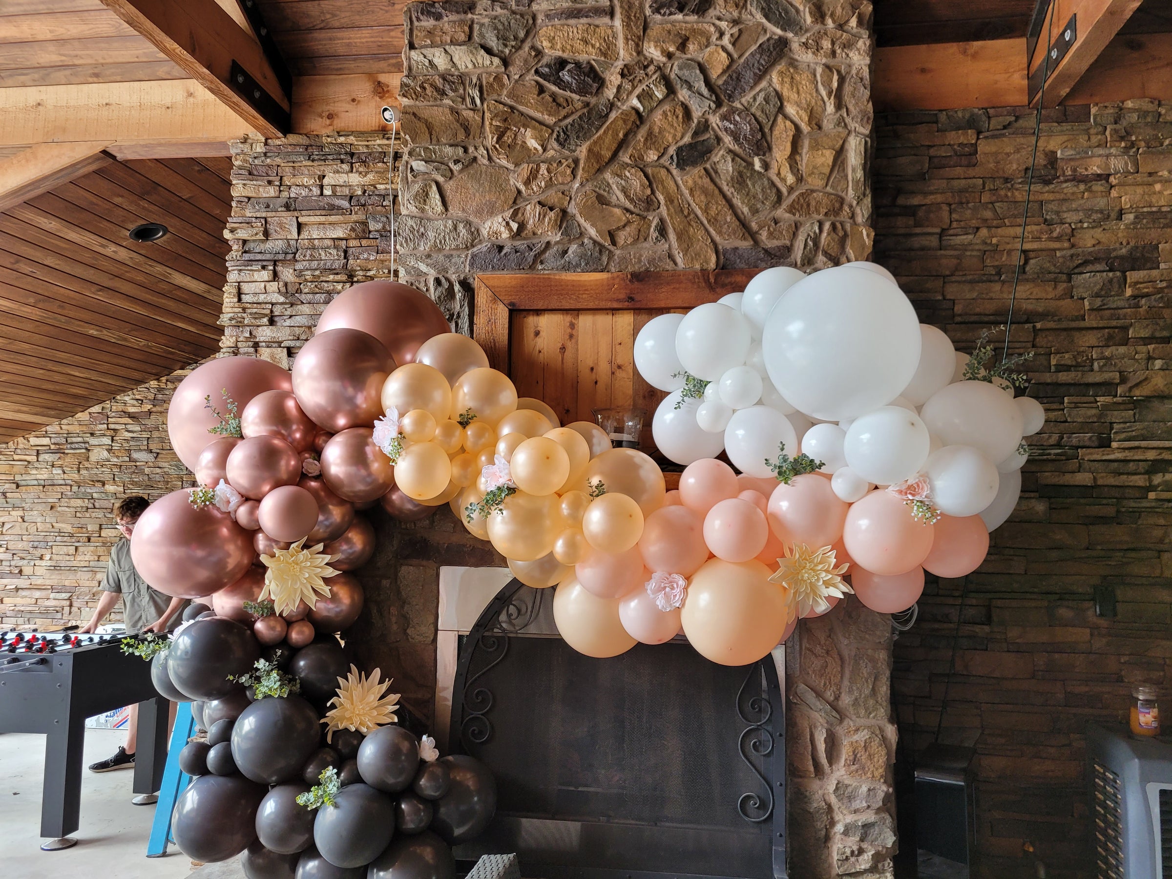 Full Service Organic Balloon Garland | My Site